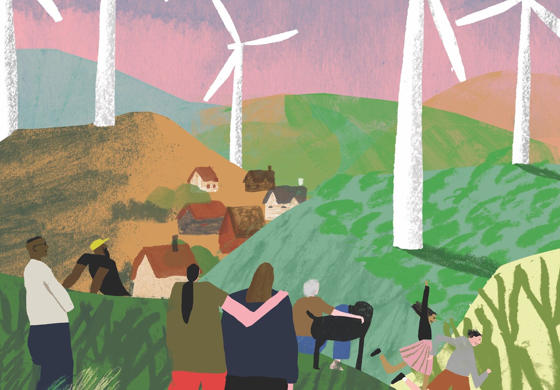 Community cash to boost the transition